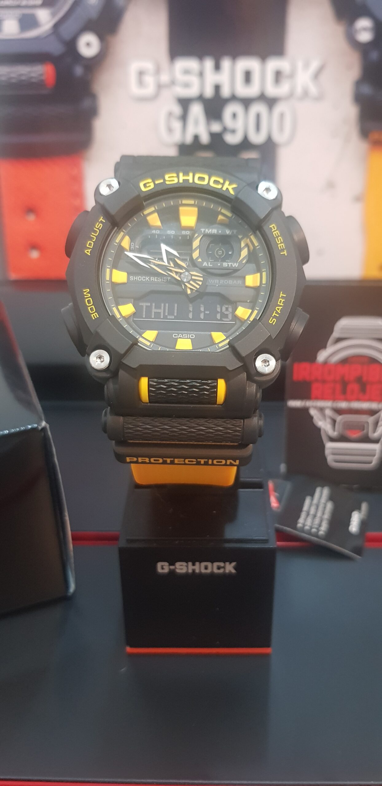 G-SHOCK GA-900A 1A9 – Irrompibles Relojes